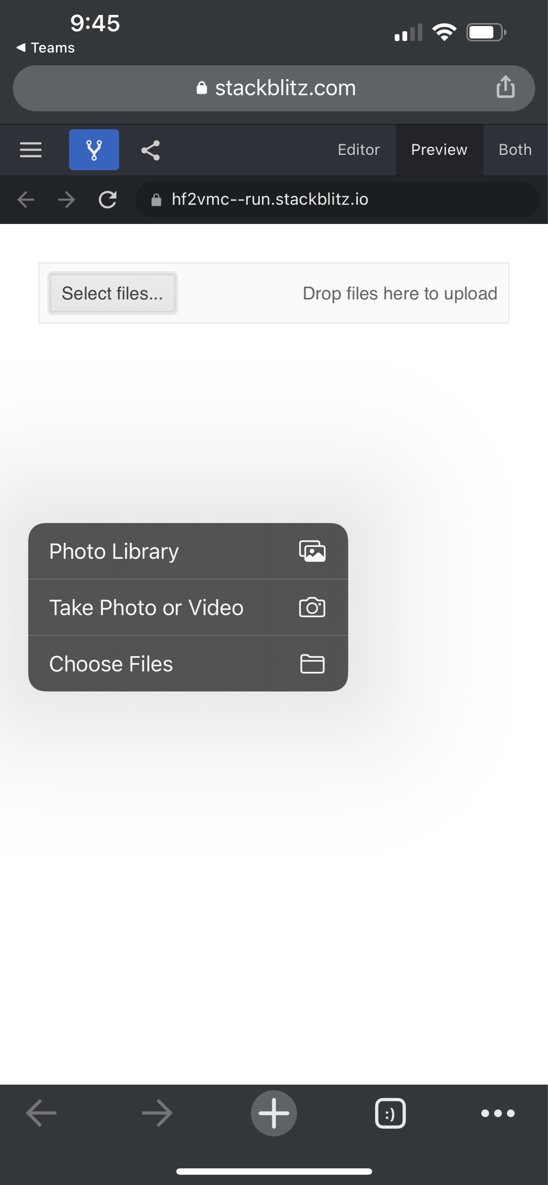 [Upload] File select dialog is dispositioned in iOS · Issue #3558 · telerik/kendo-angular · GitHub