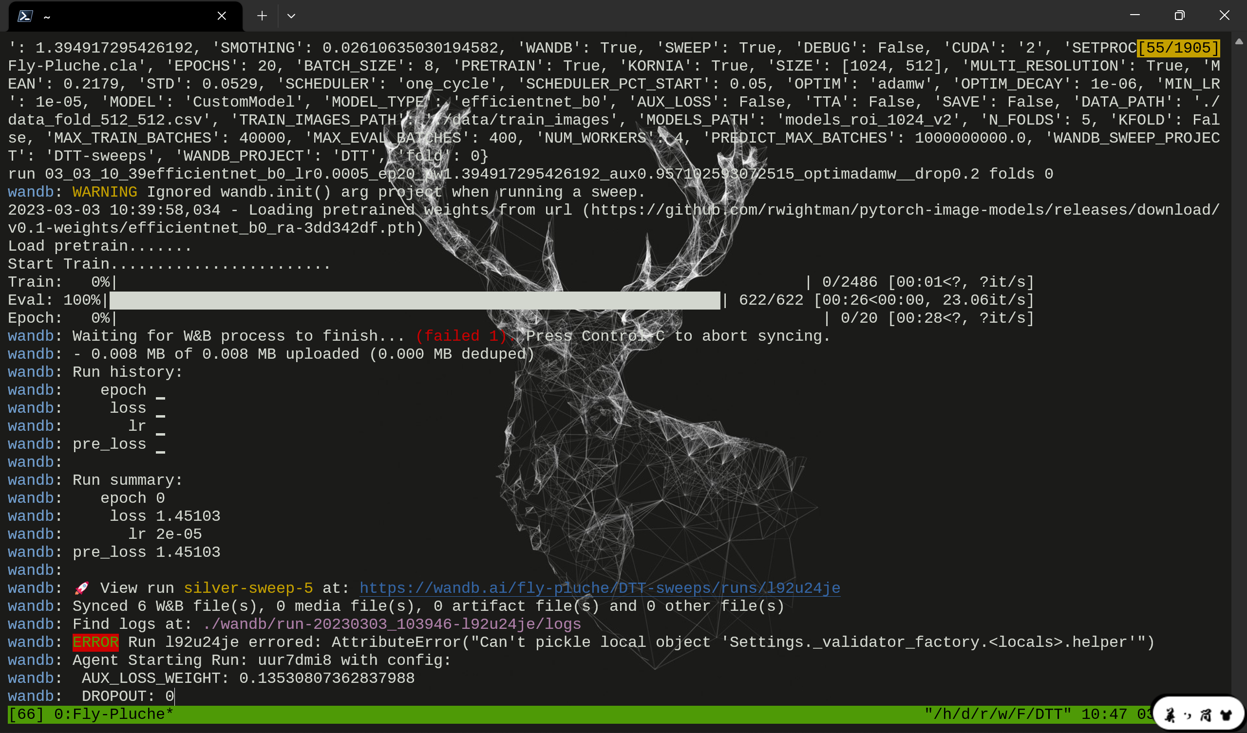 [CLI]: Couldn't save the model when I used the sweep · Issue #5062 · wandb/wandb · GitHub