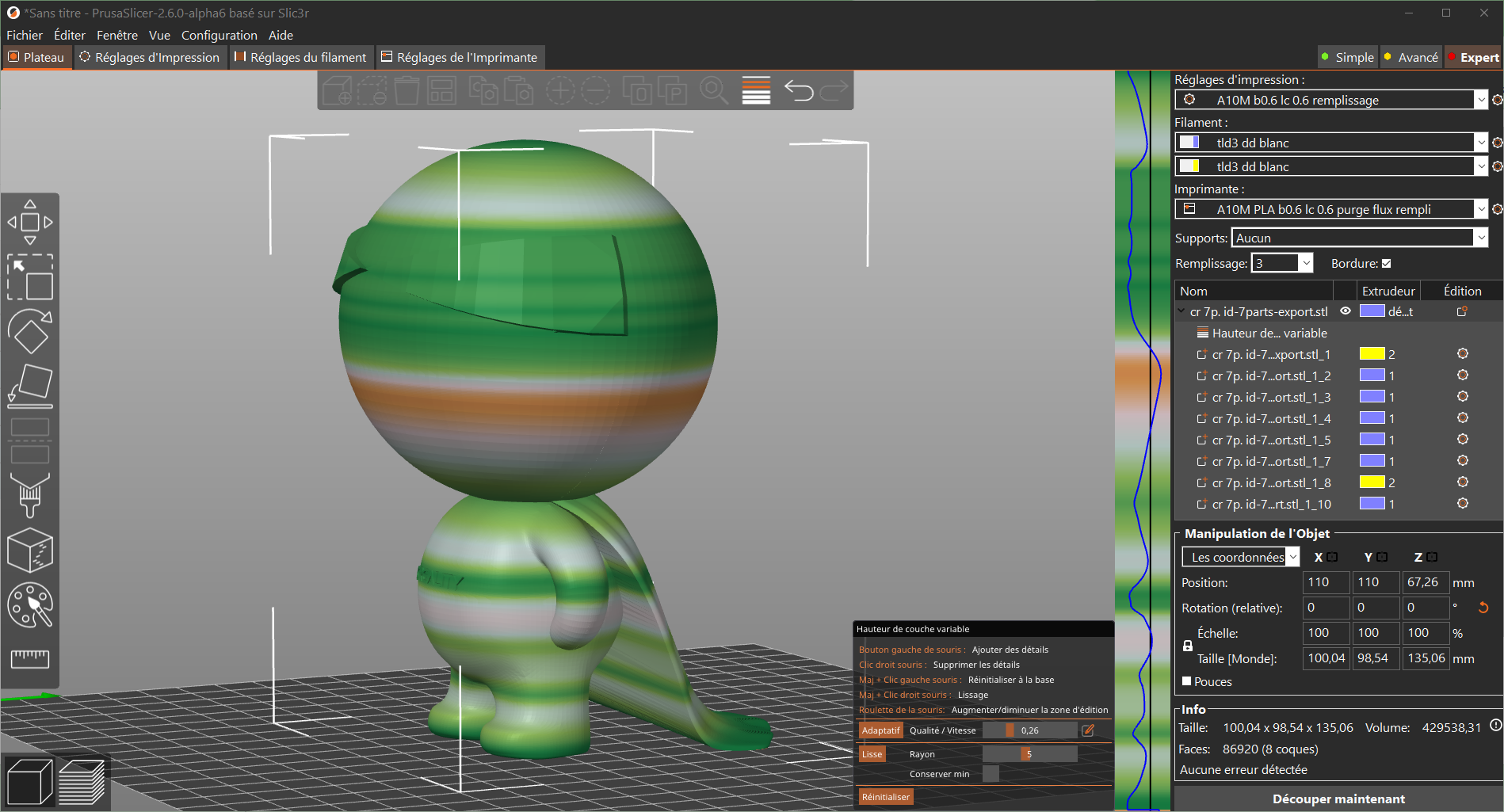 morceaux tombe sur le lit · Issue #10262 · prusa3d/PrusaSlicer · GitHub