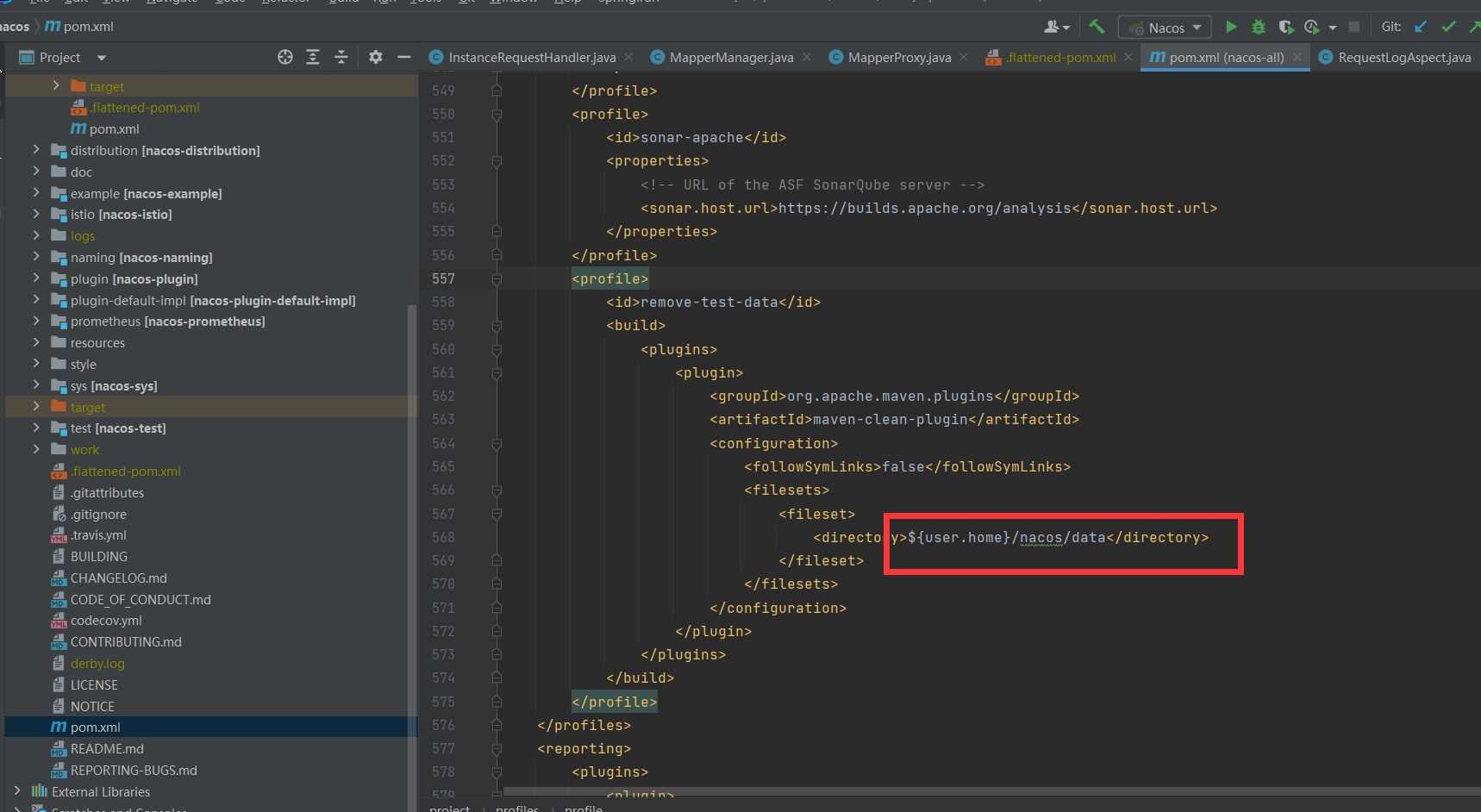 Nacos中data文件夹有路径配置项么 · Issue 10173 · Alibabanacos · Github 