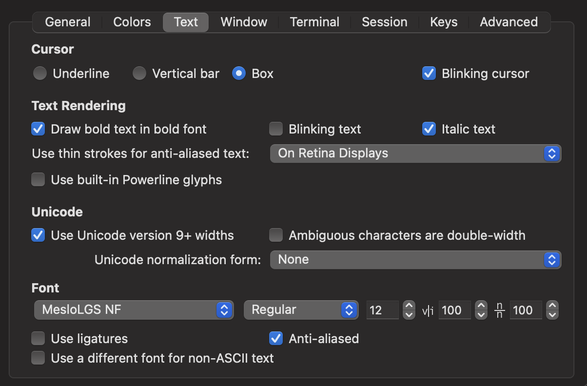 Symbols not showing with p10k configure · Issue #1720 · romkatv ...