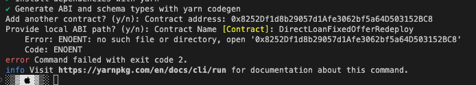 `graph init` on `graph-cli-v0.42` fails when adding more than one contract · Issue #1135 ...