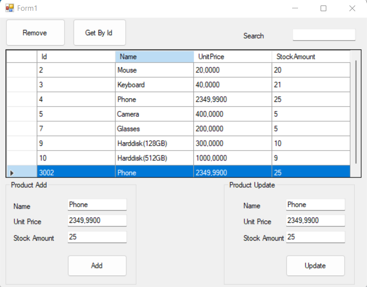 GitHub - MustafaEP/EntityFramework