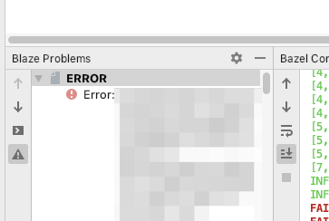 "Blaze Problems" · Issue #1042 · bazelbuild/intellij · GitHub