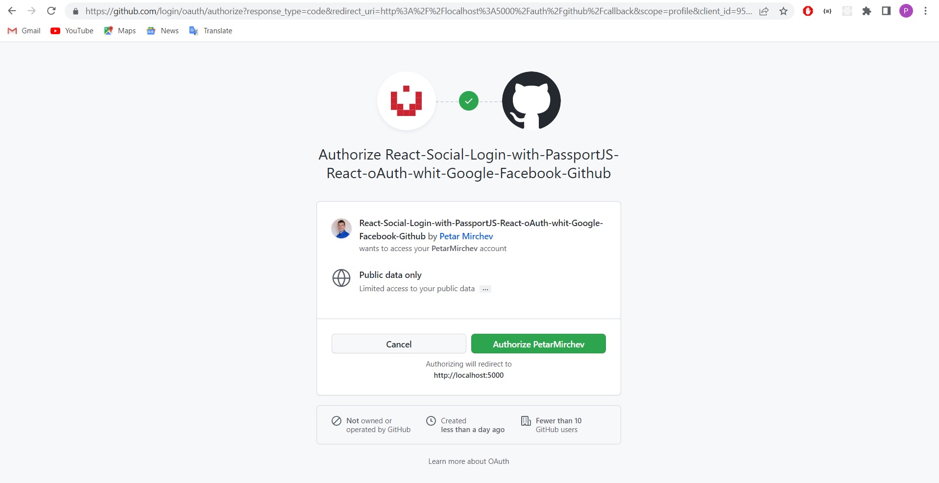GitHub - PetarMirchev/React-Social-Login-with-PassportJS-React-oAuth ...