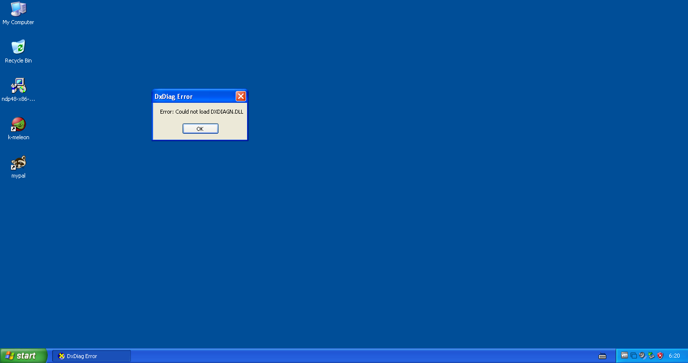 Fix dxdiag.exe · Issue #56 · shorthorn-project/One-Core-API-Binaries · GitHub