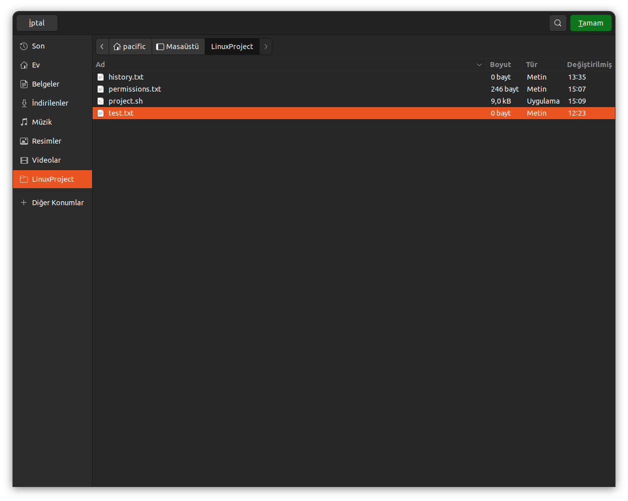 GitHub - BekirKurt/linuxProject