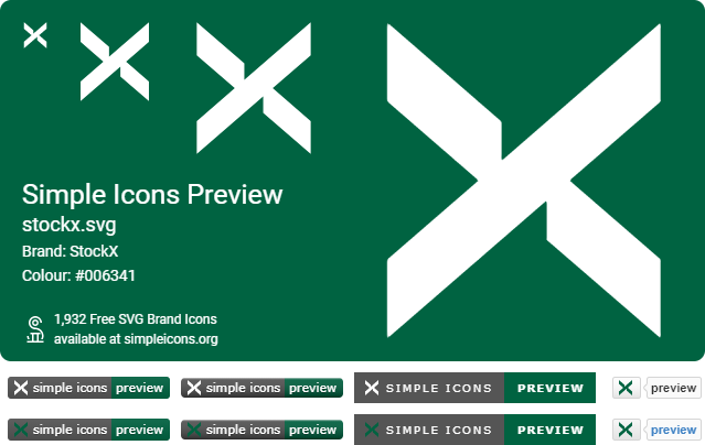 Request: StockX · Issue #5946 · simple-icons/simple-icons · GitHub