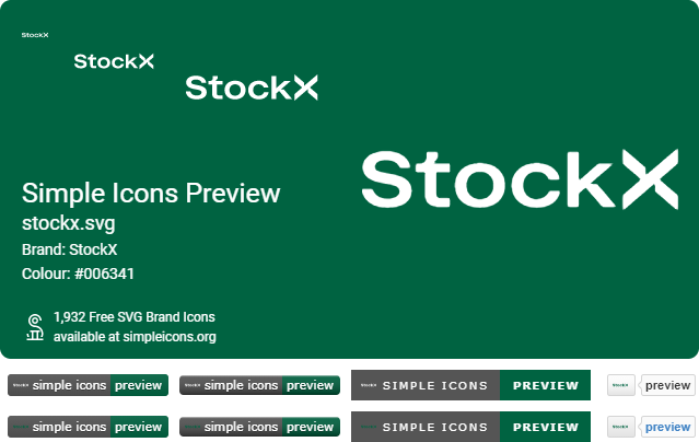 Request: StockX · Issue #5946 · simple-icons/simple-icons · GitHub