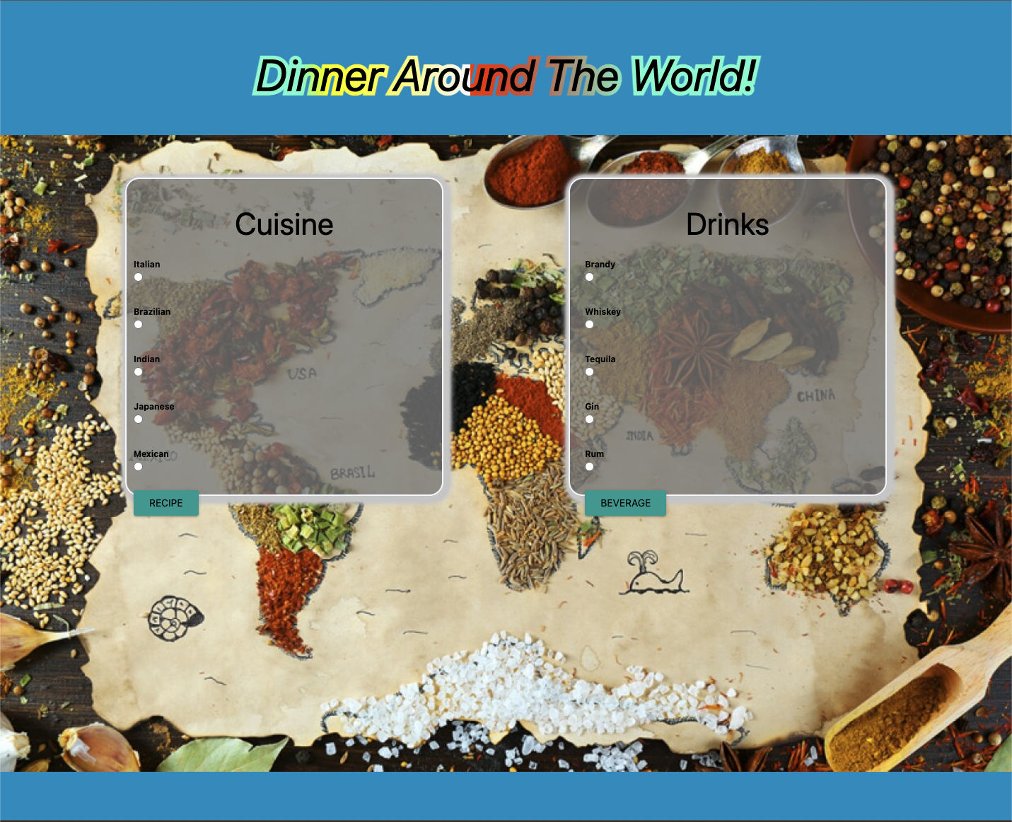 GitHub - Crimsonsurf07/Dinner-Around-The-World