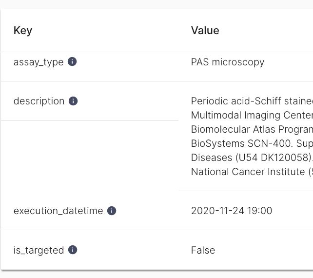 Metadata table with multi-line values · Issue #2265 · hubmapconsortium/portal-ui · GitHub