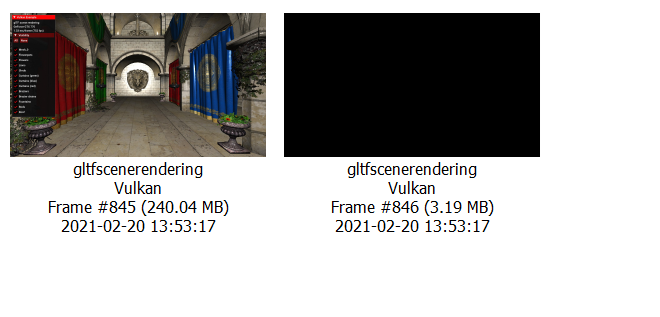 VK_DEVICE_LOST when capturing more that one frame · Issue #2185 · baldurk/renderdoc · GitHub