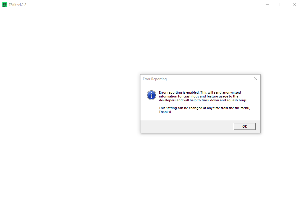 TEdit reporting · Issue #1446 · TEdit/Terraria-Map-Editor · GitHub