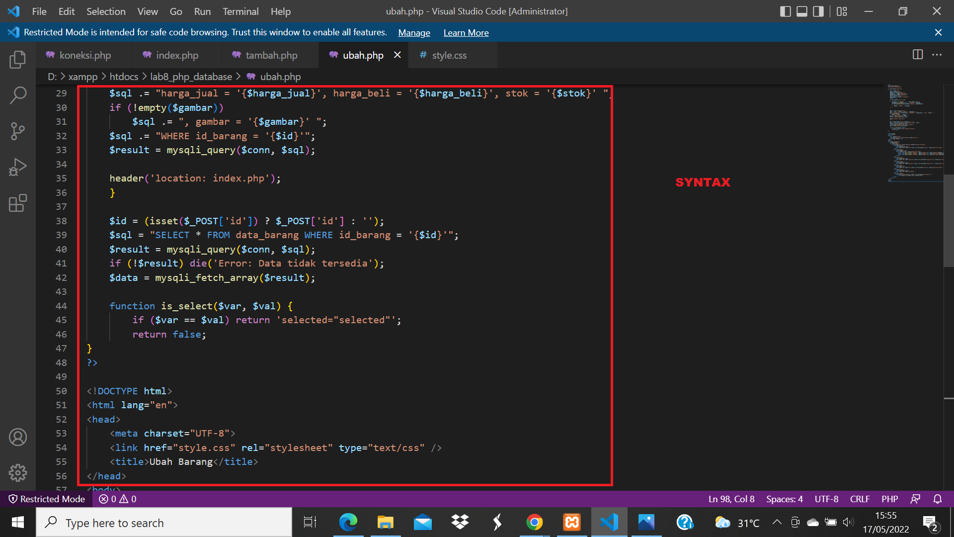GitHub - eryshandy22/Lab8Web