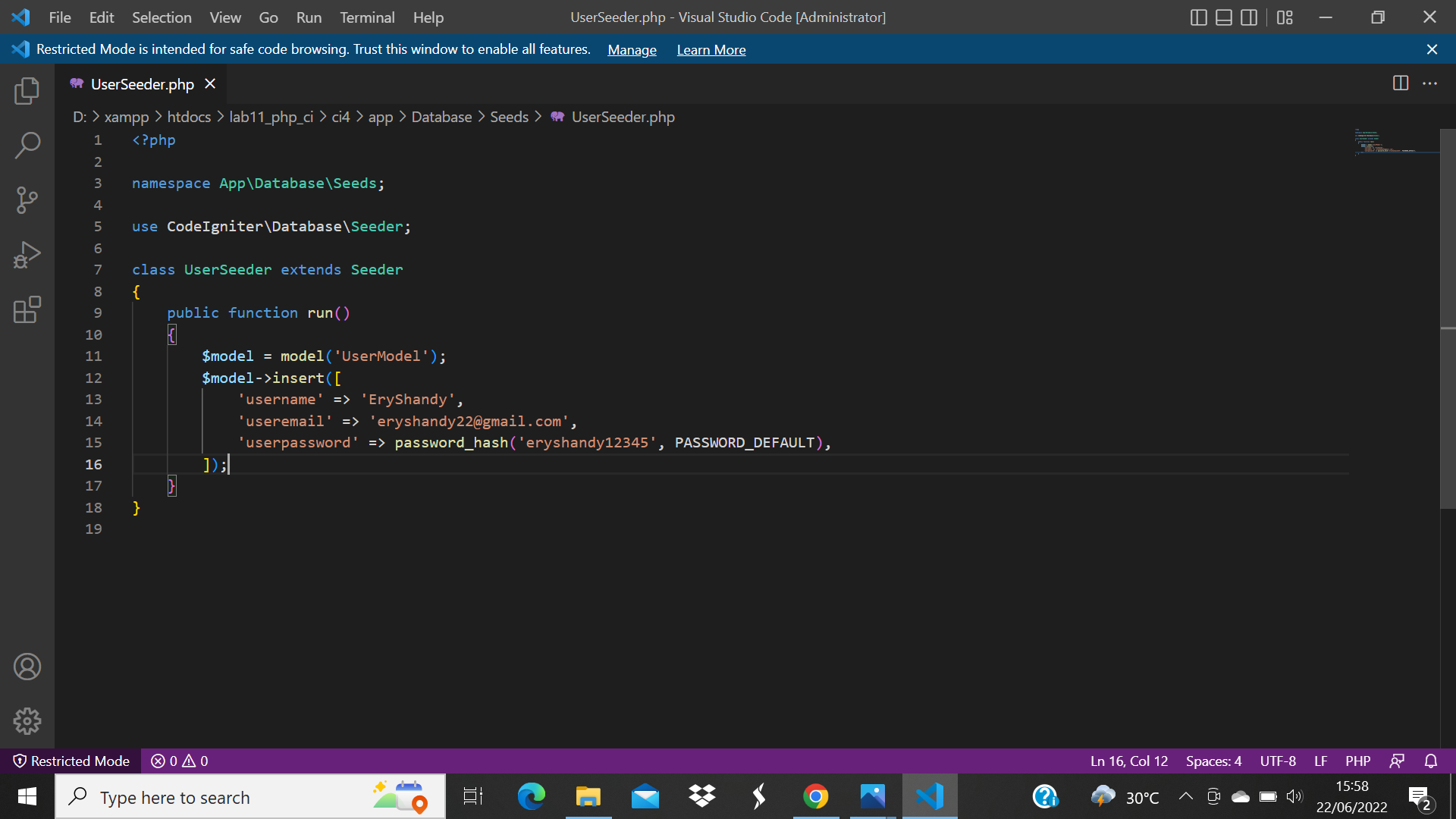GitHub - eryshandy22/Lab11Web