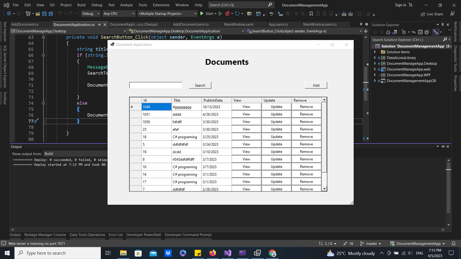 GitHub - Nuwan128/Document-Management-Application