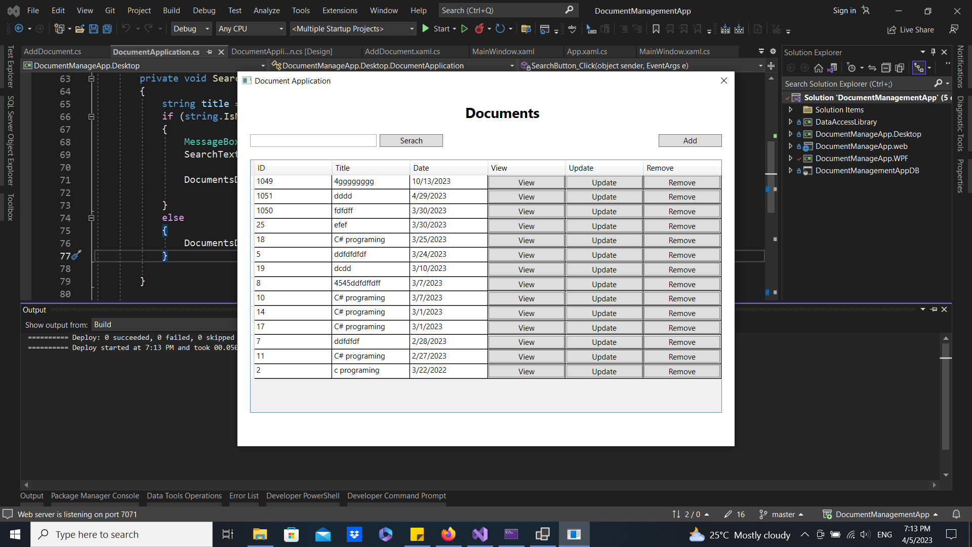 GitHub - Nuwan128/Document-Management-Application