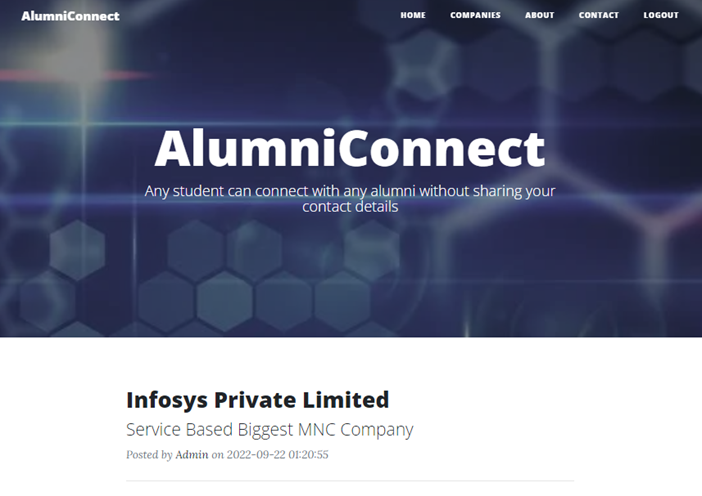 GitHub - itsshivamsrivastava/AlumniConnect
