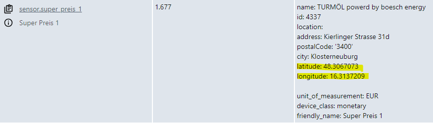 Sensor with long/lat not in list · Issue #235 · custom-components/places · GitHub