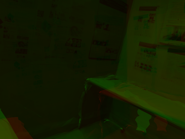 Compare the video of the real frames versus the video of the predicted ...