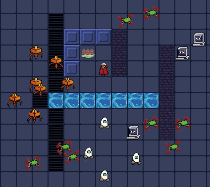 GitHub - betelgeuse23/ByteBack-TheRobotUprising: old school arcade pc game