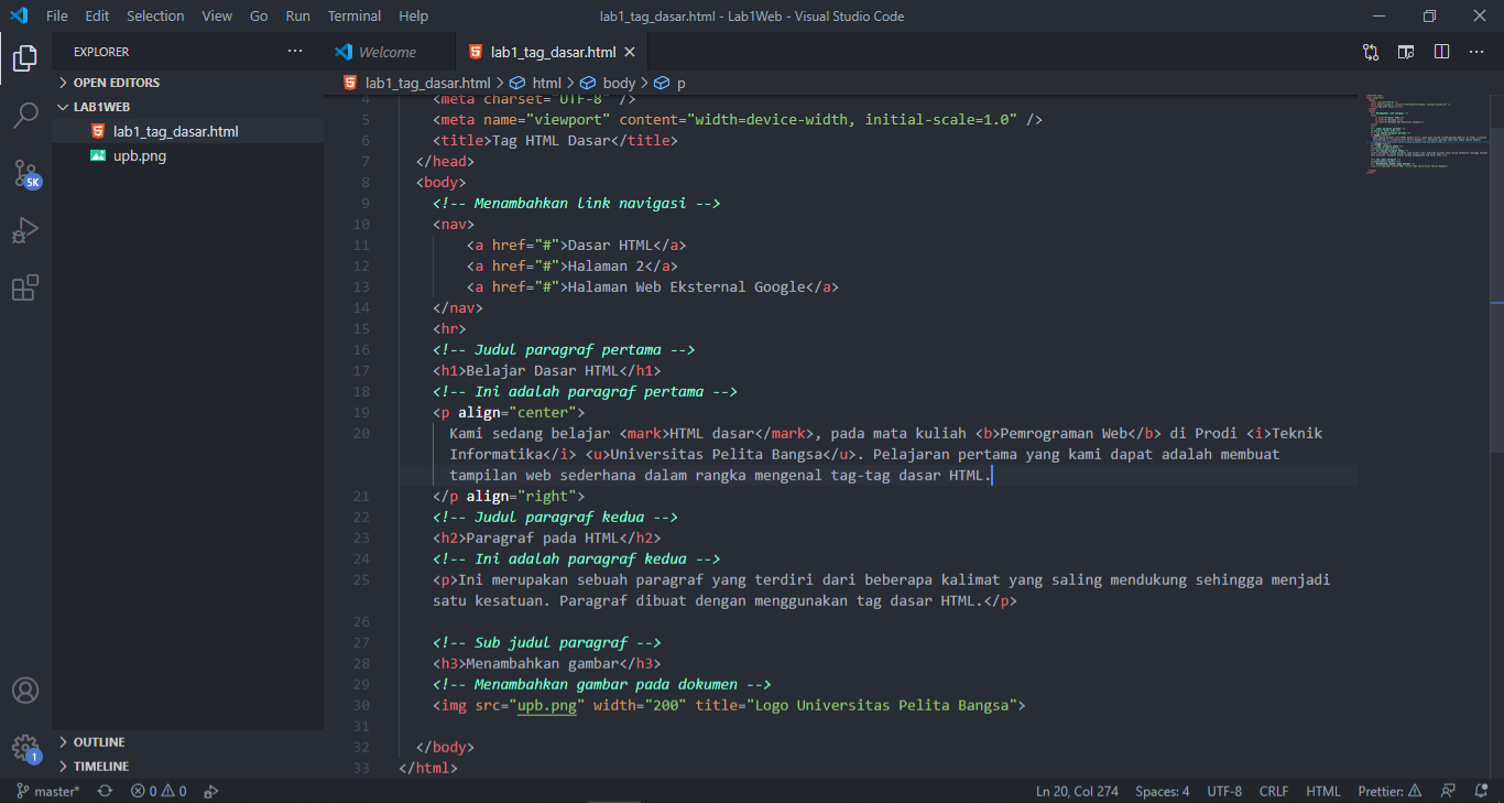 GitHub - alridwanluthfi00/Lab1Web