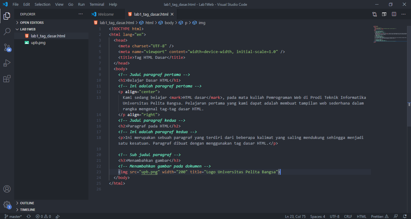 GitHub - alridwanluthfi00/Lab1Web