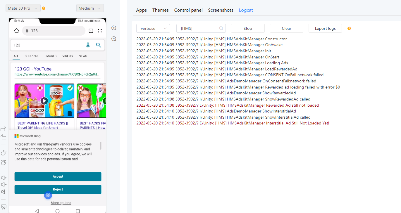 [HMS] HMSAdsKitManager Rewarded ad loading failed with error $0 · Issue #321 · EvilMindDevs/hms ...