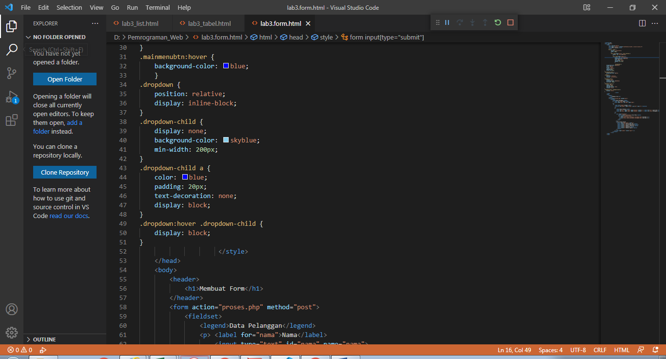 GitHub - Wirlian/Lab3Web