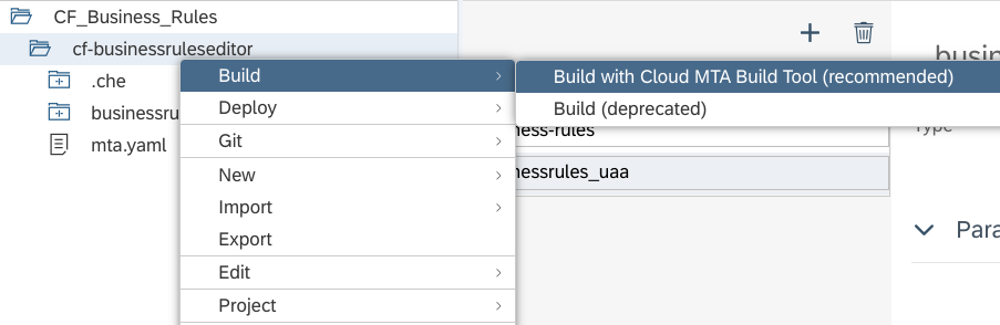 Set Up the Manage Rules Project Application · Issue #4254 · sap-tutorials/Tutorials · GitHub