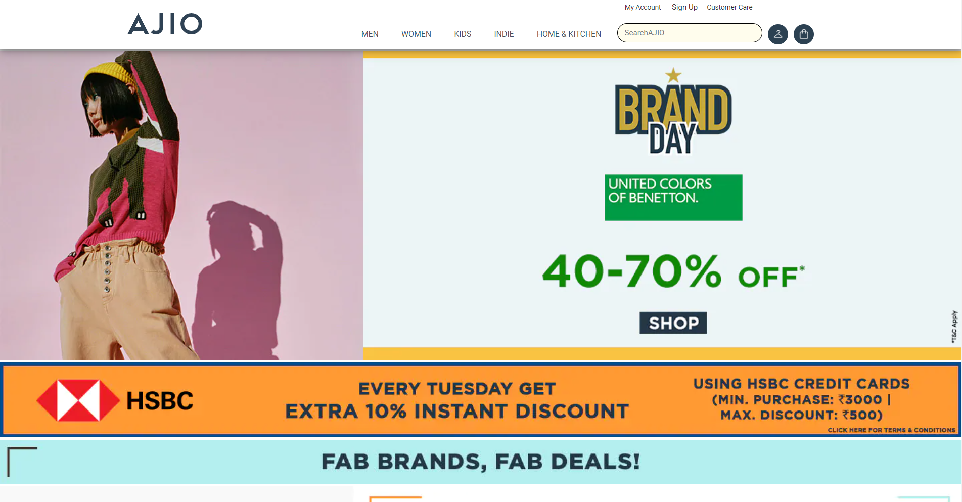 GitHub - Shivang-cyber/AJIO_Project: AJIO, a fashion and lifestyle ...