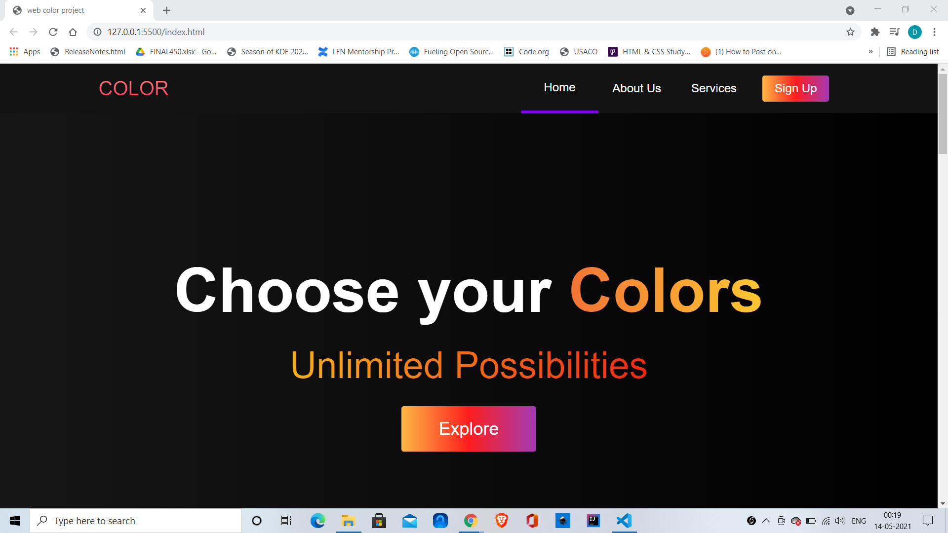 GitHub - deepanshu-aggarwal/COLORS: It is a responsive dummy website completely made with HTML5 ...