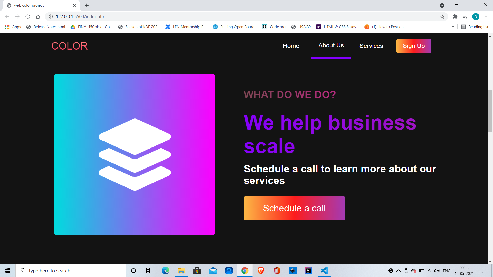 GitHub - deepanshu-aggarwal/COLORS: It is a responsive dummy website completely made with HTML5 ...