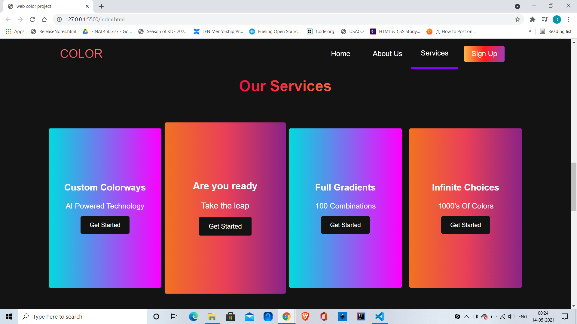 GitHub - deepanshu-aggarwal/COLORS: It is a responsive dummy website completely made with HTML5 ...