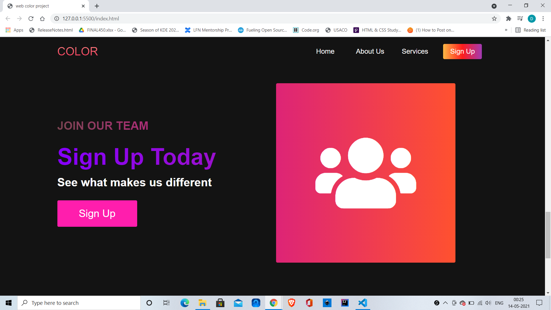 GitHub - deepanshu-aggarwal/COLORS: It is a responsive dummy website completely made with HTML5 ...