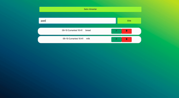 Github Yusuffkarac Django Pythonanywhere It Is Shopping List App With Django Includes Database