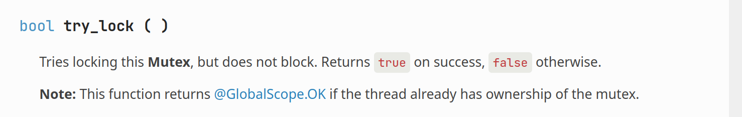 Mutex try_lock() makes no sense whatsoever. · Issue #7196 · godotengine/godot-proposals · GitHub