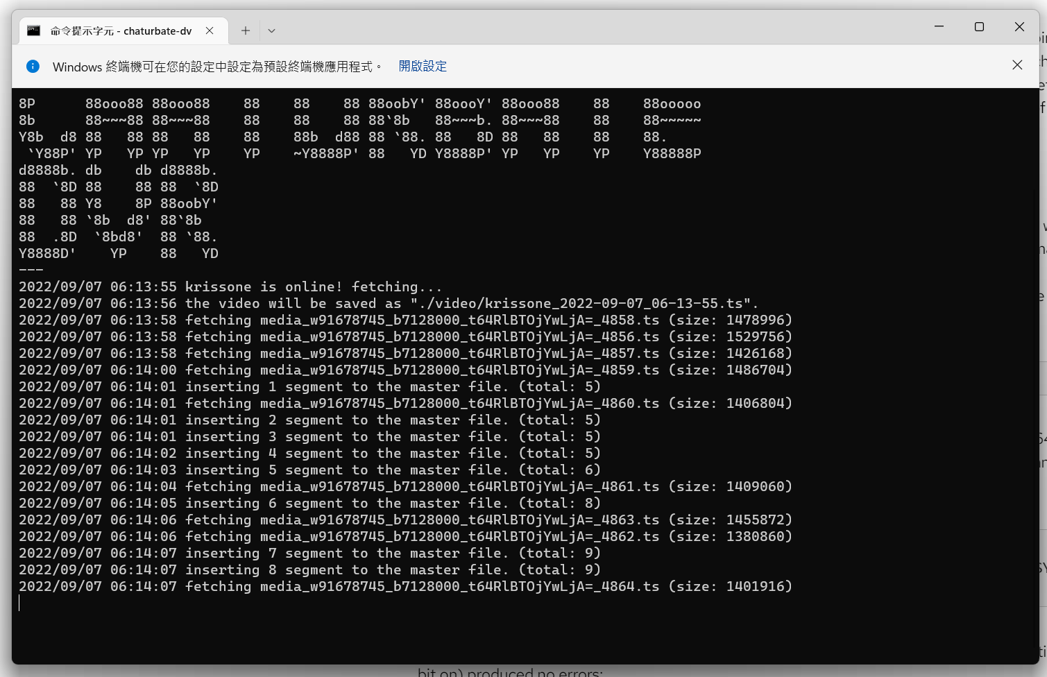 Windows 11 - Instant Crash when opening · Issue #10 · teacat/chaturbate-dvr · GitHub