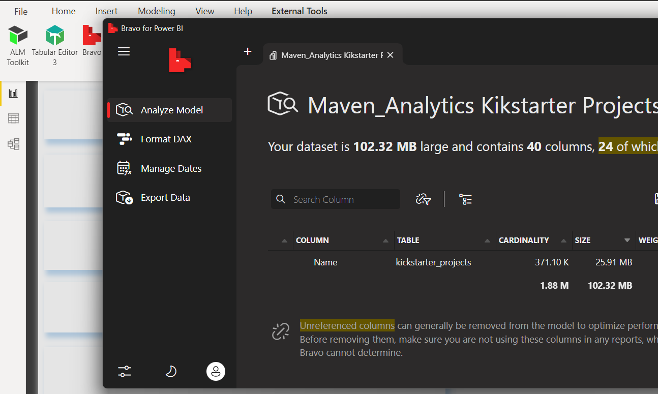 unable to launch external tool/ Bravo · Issue #449 · sql-bi/Bravo · GitHub