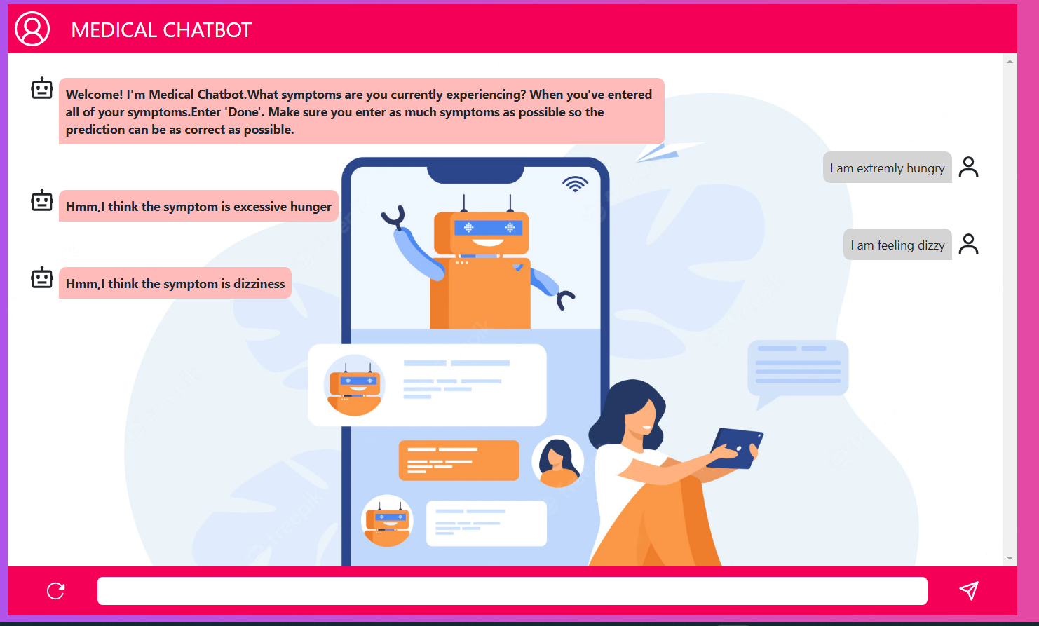 GitHub - Bhargavram882/Medical_chatbot: Medical Chatbot is an important application for those ...