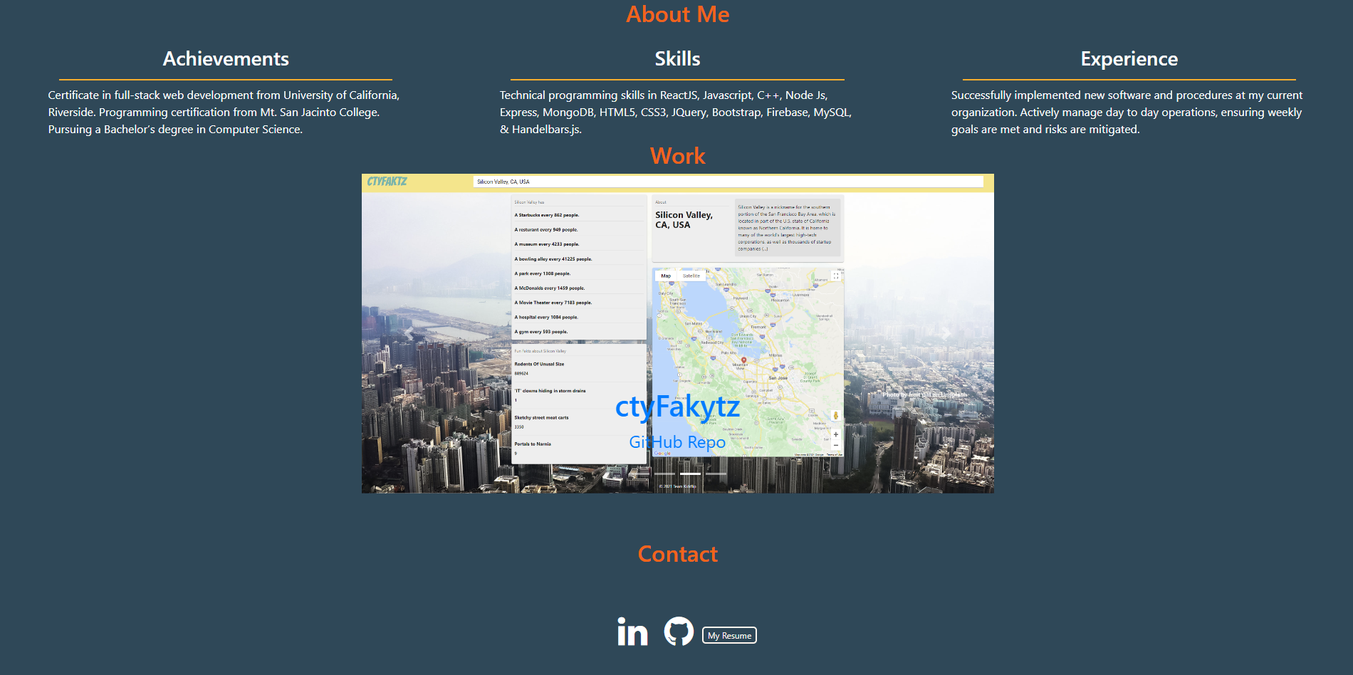 GitHub - ehunter7/react-portfolio