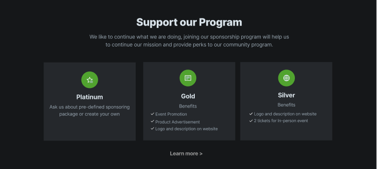 [FEATURE] Create the section of "Support our Program? " · Issue #113 · SurPathHub/SurPathHub ...