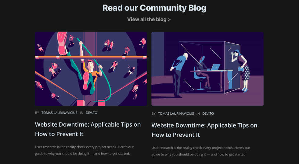 [FEATURE] Create "Read our Community Blog" section · Issue #116 · SurPathHub/SurPathHub.github ...