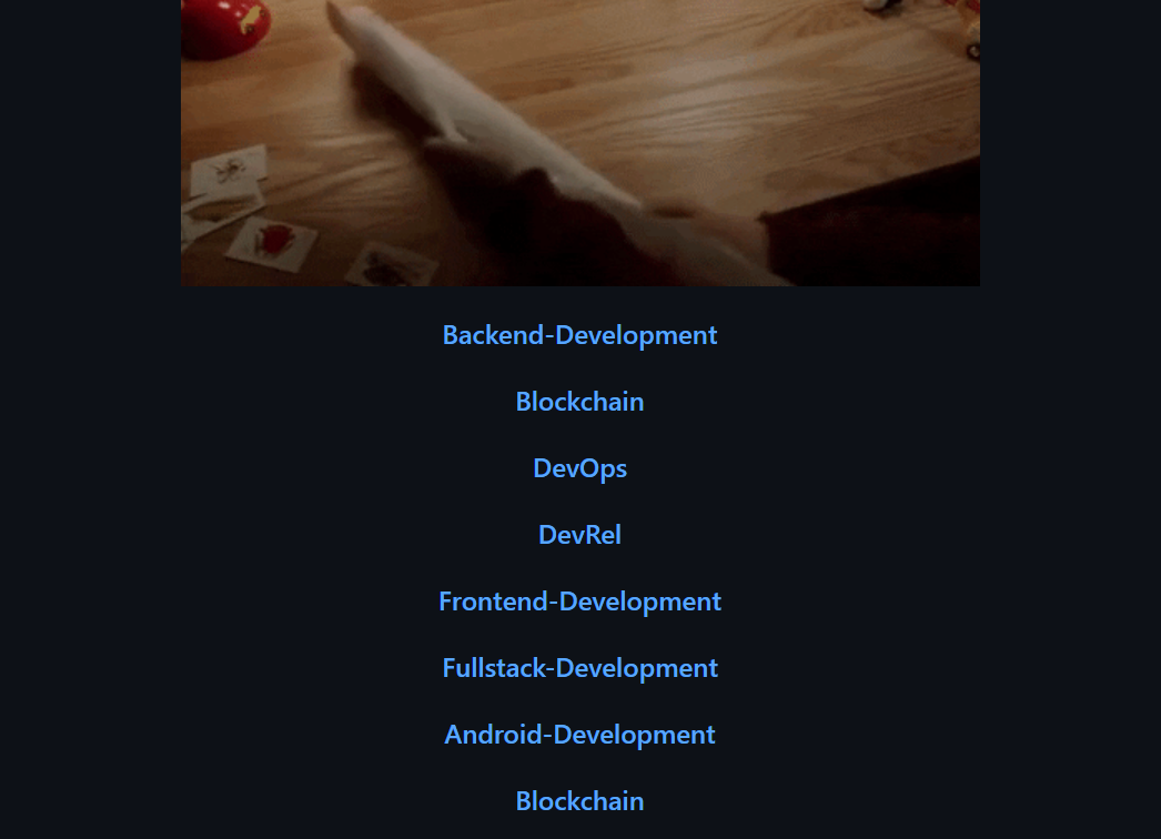 [Bug] Blockchain Link was added twice and some roadmap links are broken. · Issue #240 ...