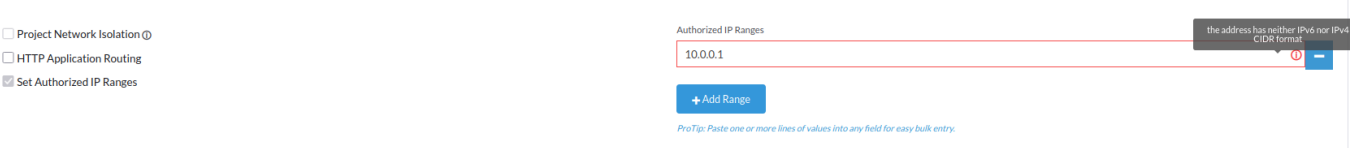 AKS: Allow IPv4 address in Authorized IP Ranges · Issue #9525 · rancher/dashboard · GitHub