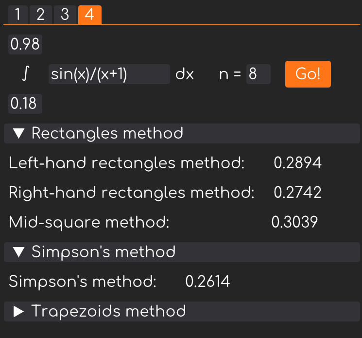 GitHub - Stegogo/num_methods: A program for my Calculus Methods course in Kyiv Polytechnic Institute