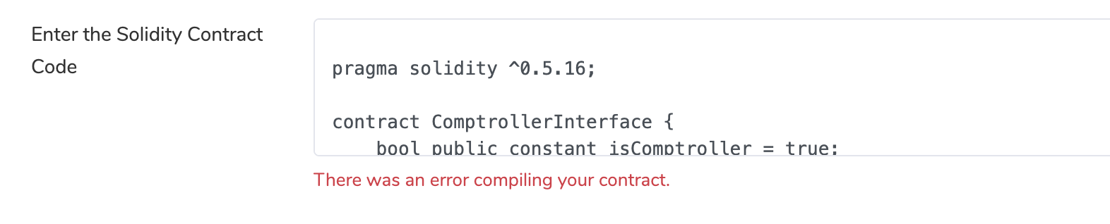 Verify code fail on Blockscout but success on Etherscan · Issue #3191 · blockscout/blockscout ...