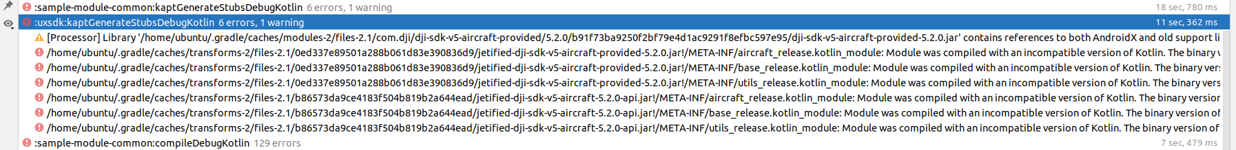 DJI Sample app does not compile at the first glance · Issue #74 · dji-sdk/Mobile-SDK-Android-V5 ...
