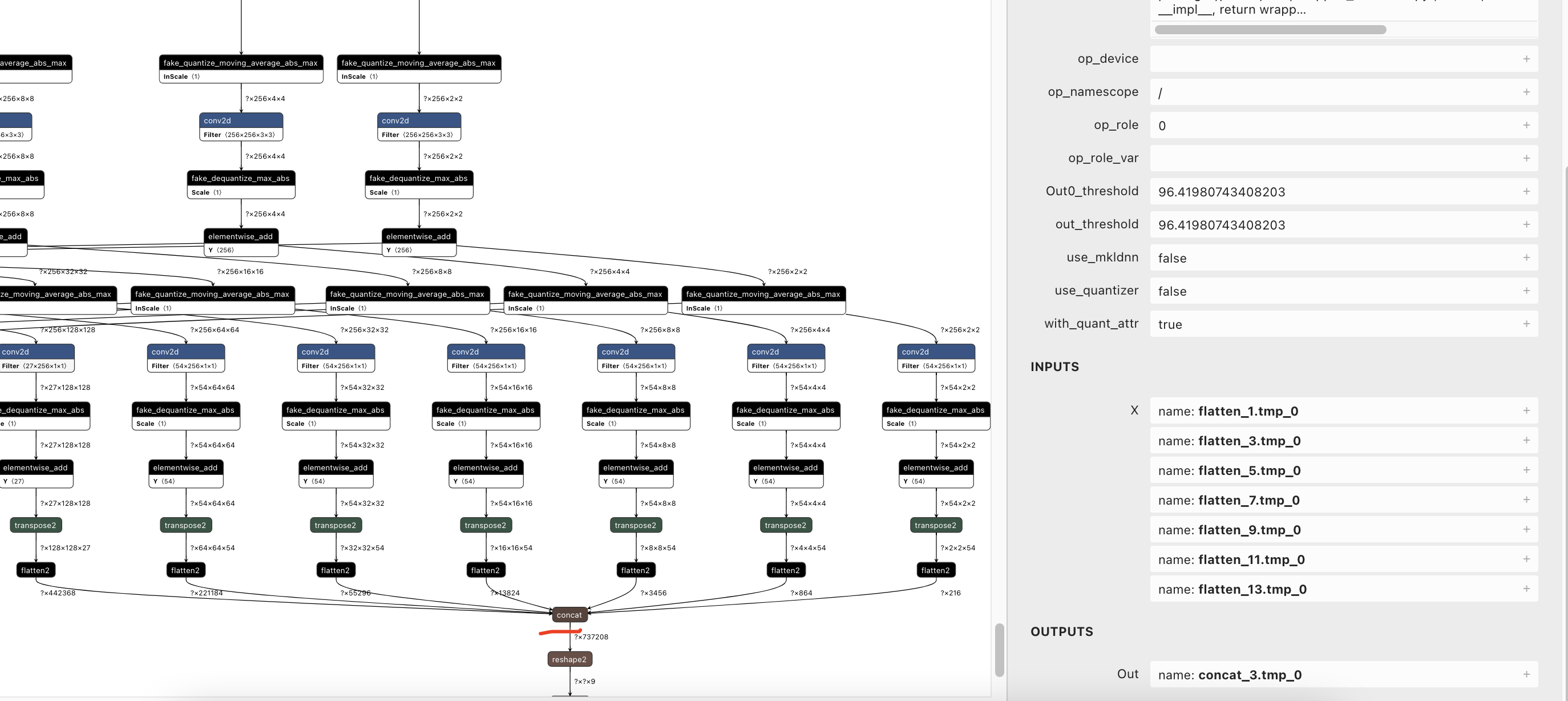 CONCAT, uid 6 must have same quantize parameter! in rockchip npu ...