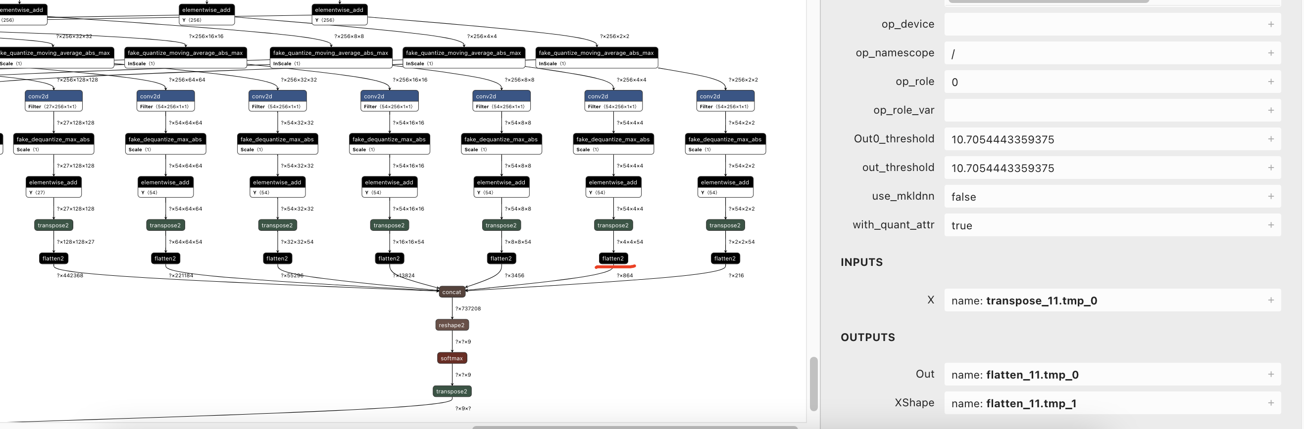 CONCAT, uid 6 must have same quantize parameter! in rockchip npu ...